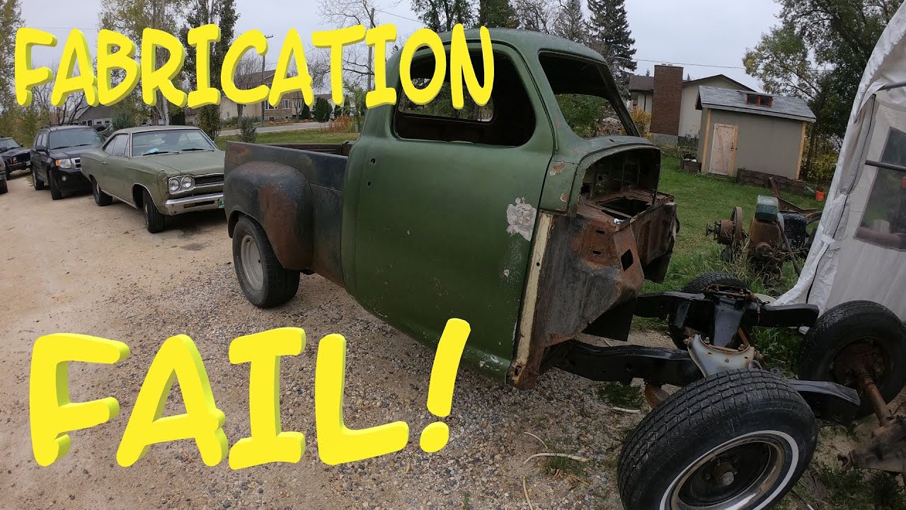 1952 Studebaker 2R5 Half Ton, Dakota Frame Swap. Changing Rear Ends and ...
