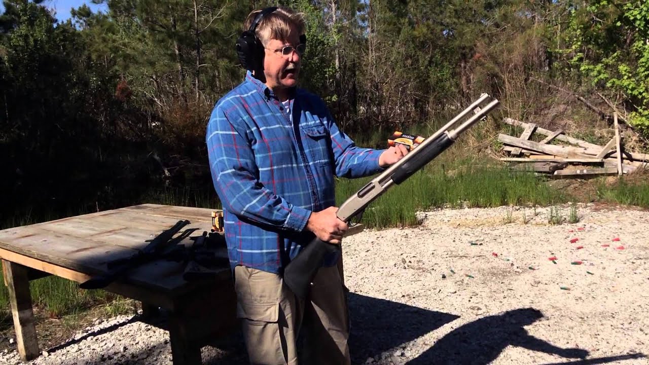 Federal Flitecontrol Buckshot 12 guage with and without choke VS AR15 6 ...