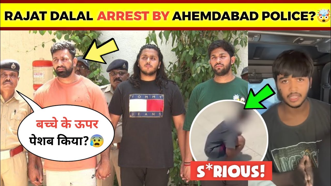 OMG!🤯 Rajat Dalal Arrest By Ahmedabad Police Big Allegation, Rajat Dalal Arrested, Rajat Dalal ...