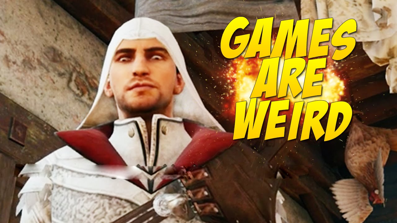 Creepy Faces - Games Are Weird 179 - YouTube