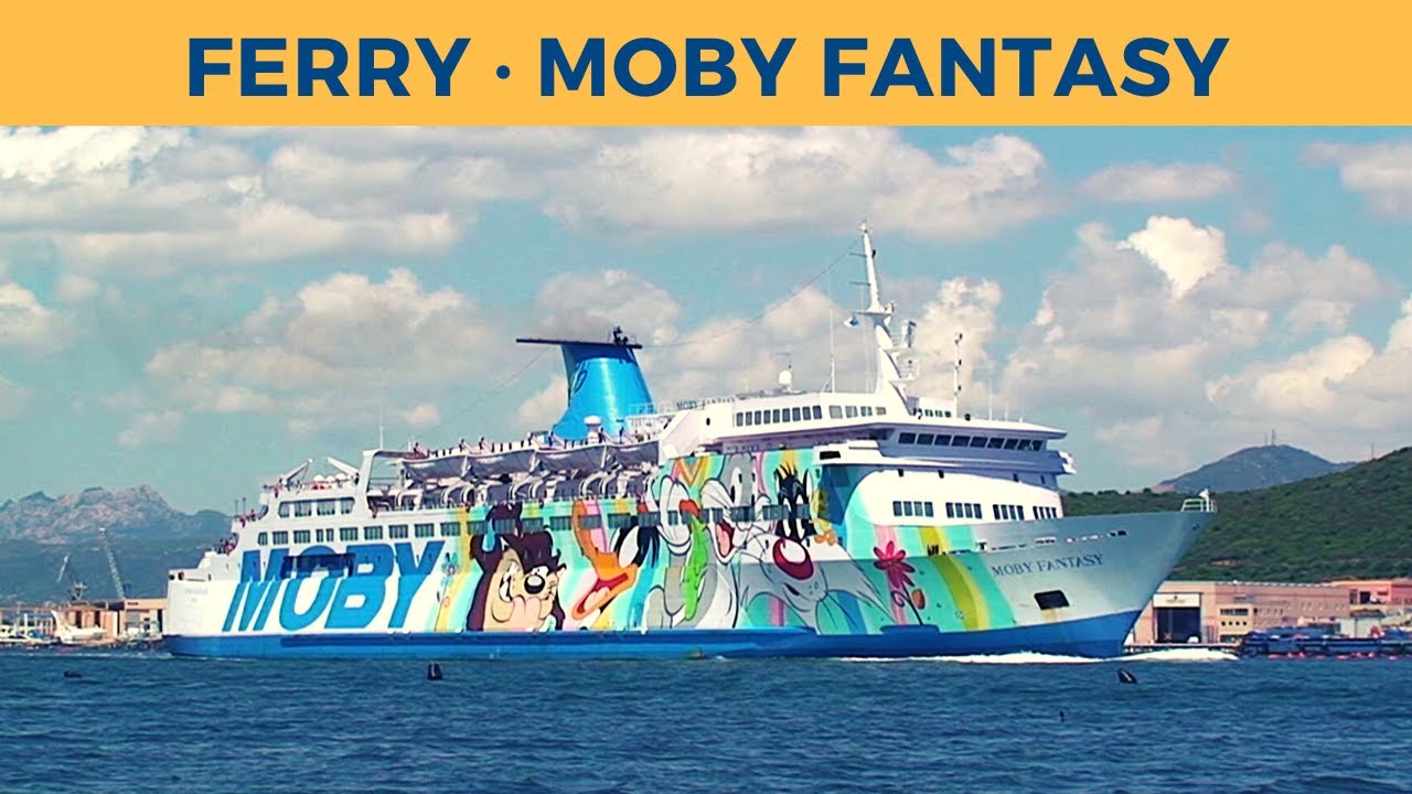 Classic Ferry Video 2007 - Departure of ferry MOBY FANTASY, Olbia (Moby ...