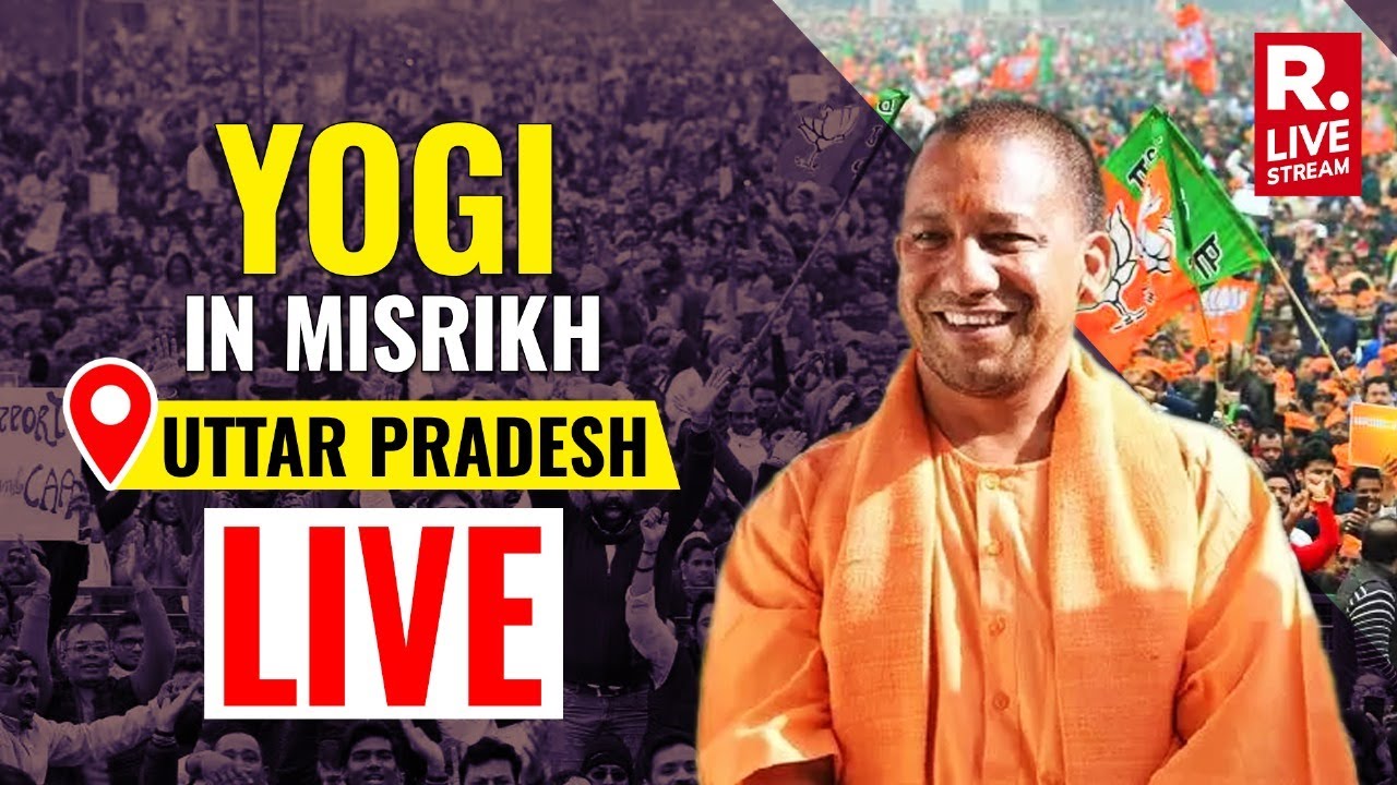 Yogi Adityanath Addresses Public Meeting in Misrikh, UP | Lok Sabha ...