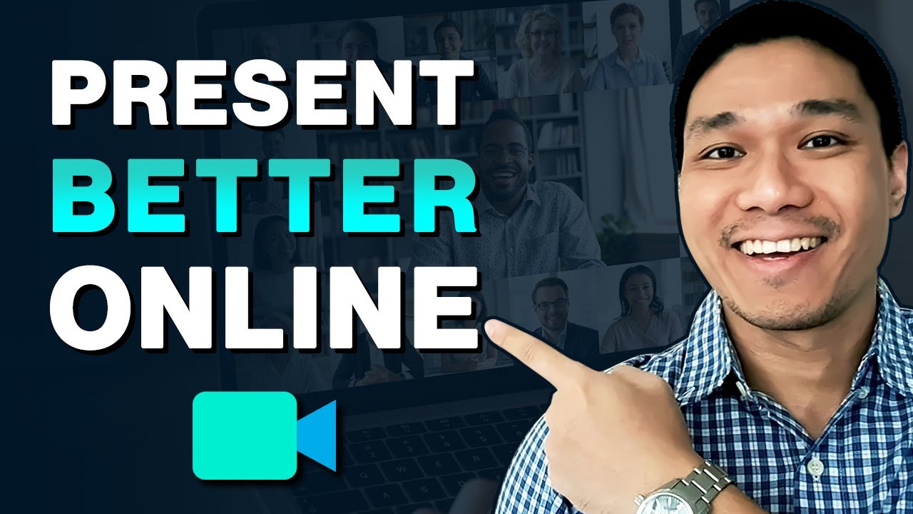 How to Present BETTER Online (10 Online Presentation Tips) - YouTube