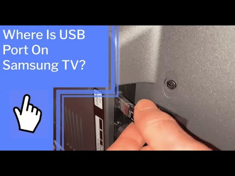 Where Is USB Port On Samsung TV? - YouTube