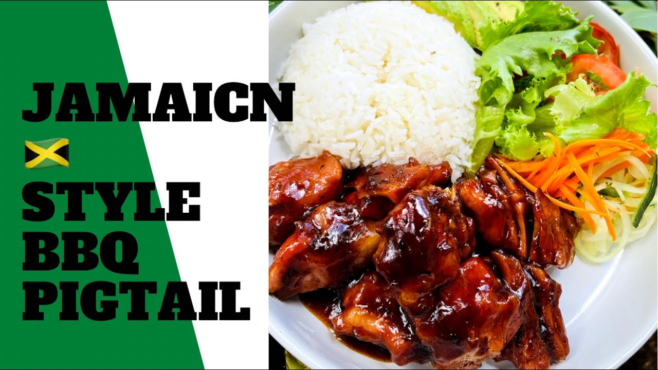 Jamaican style BBQ pigtail - YouTube