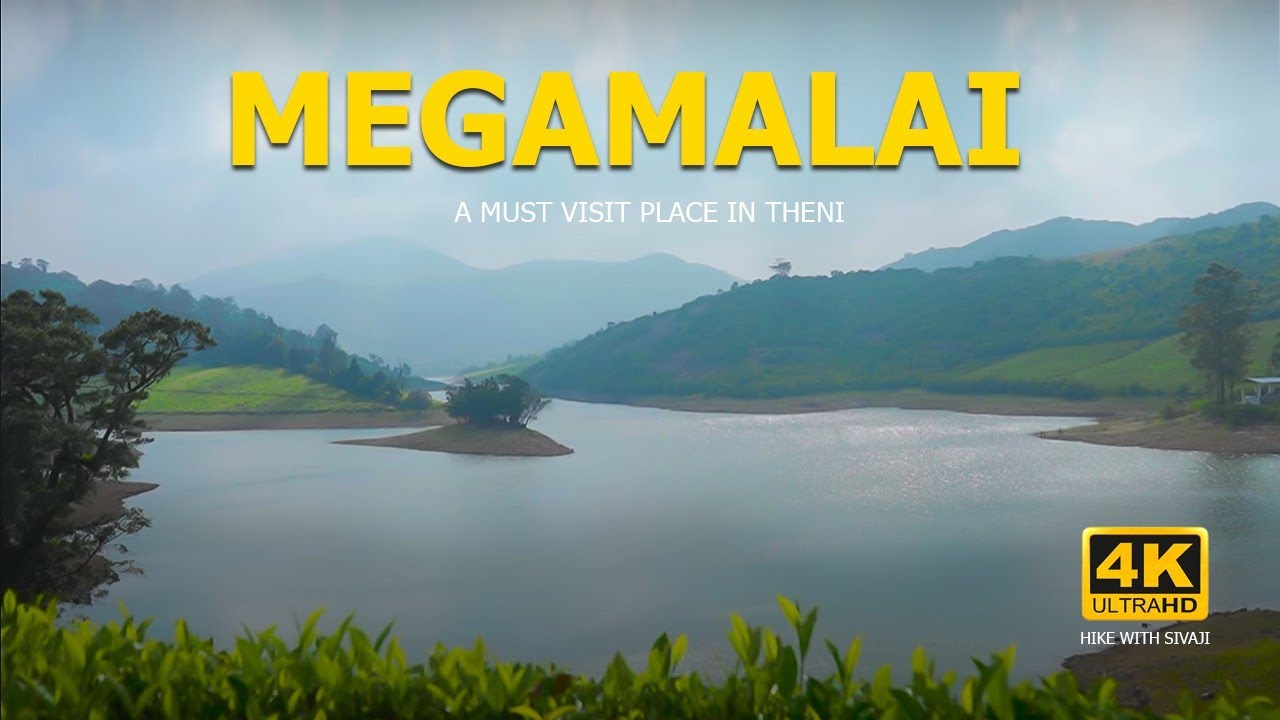 மேகமலை |4K| MEGHAMALAI HILLS THENI | FZ V2 | MEGAMALAI TOURIST PLACE ...