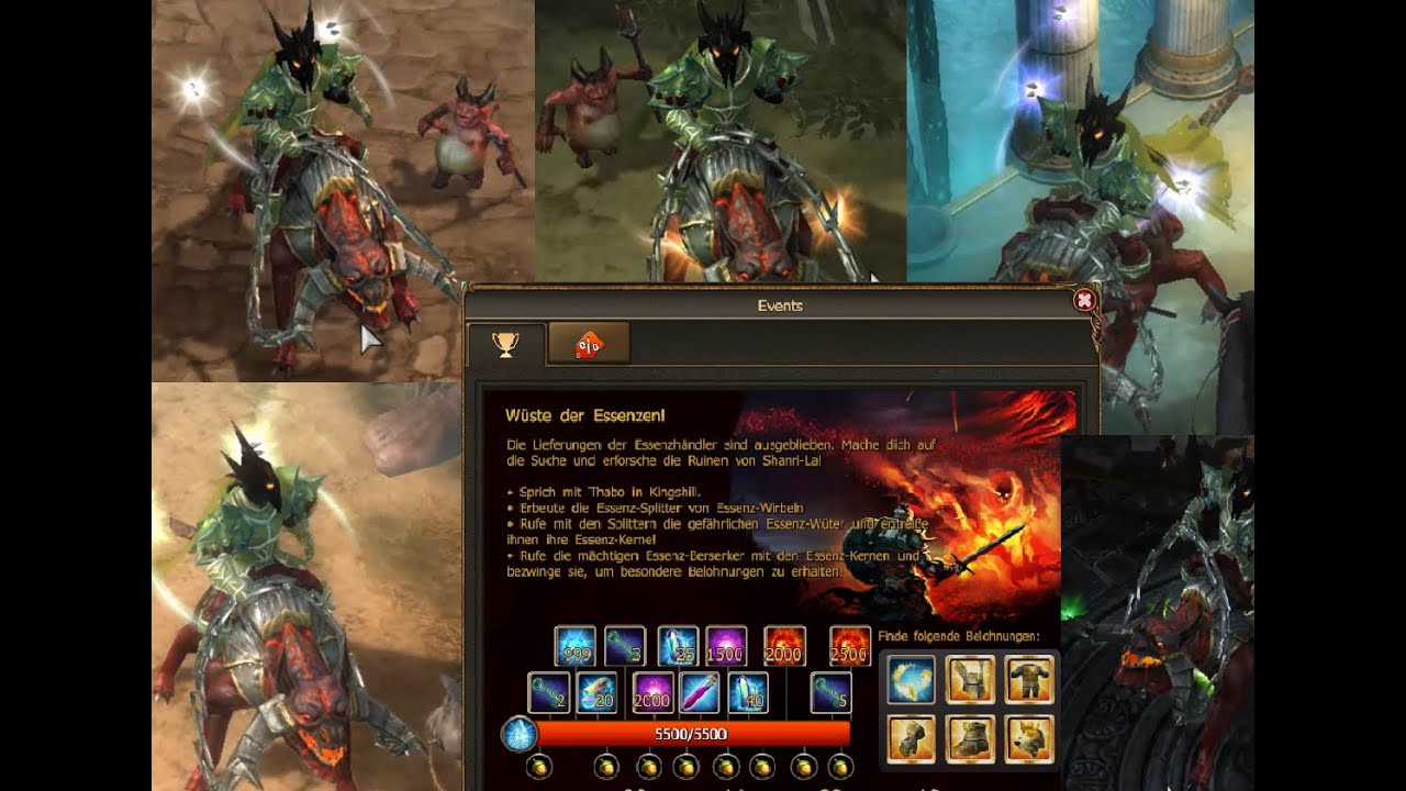 [Drakensang Online] #039 Desert of Essences and white essence vortex ...