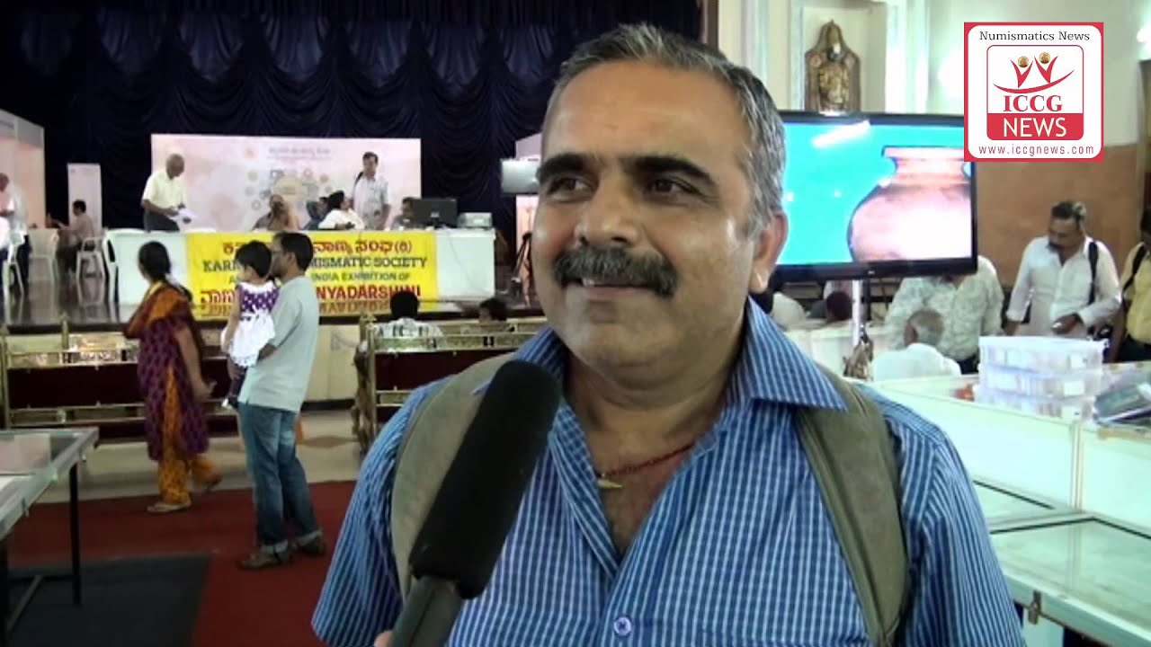 Mr. Vivek Vasudev Interview At Karnataka Numismatic Society Coin Fair 2014 - ICCG News - YouTube