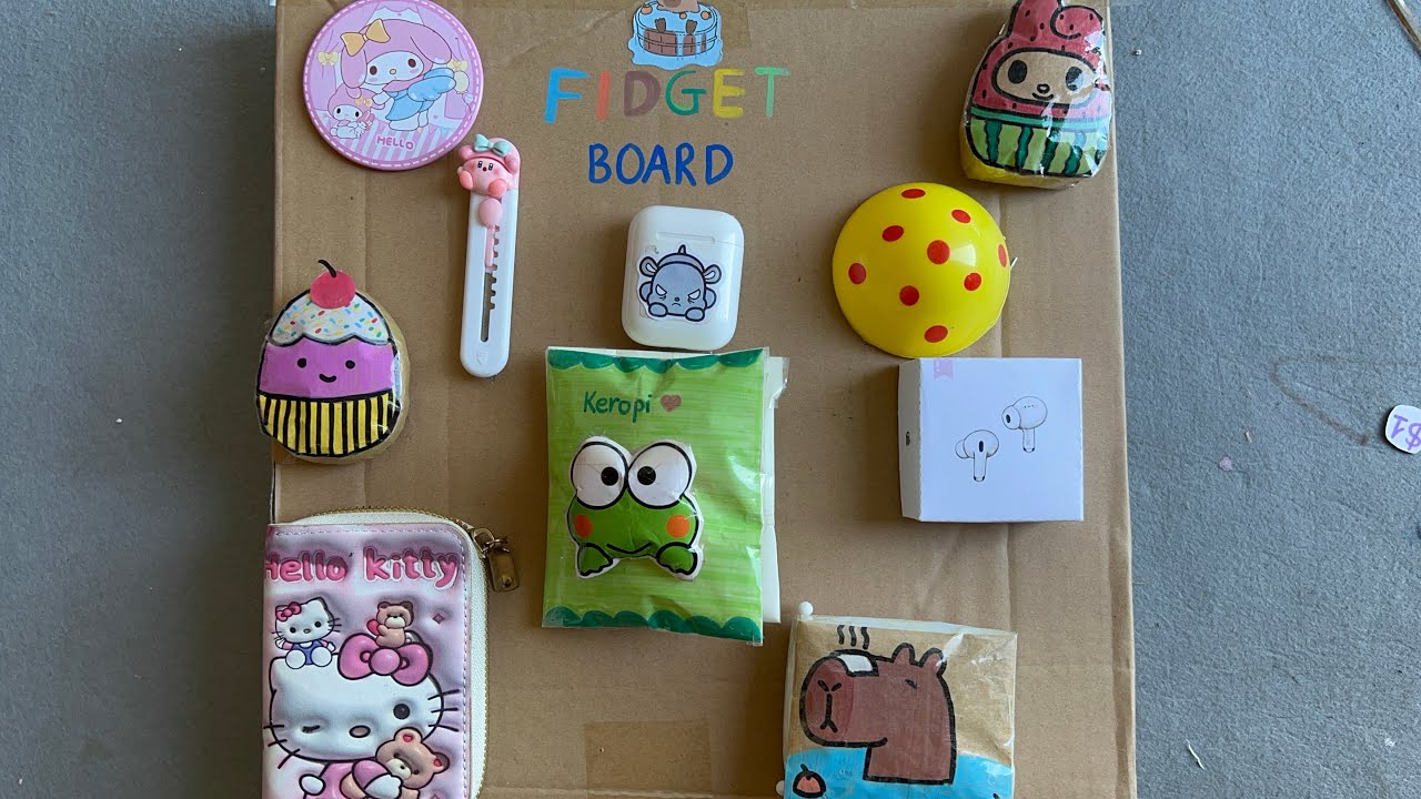 Rating my fidget board Asmr#asmr #rating #fidget - YouTube
