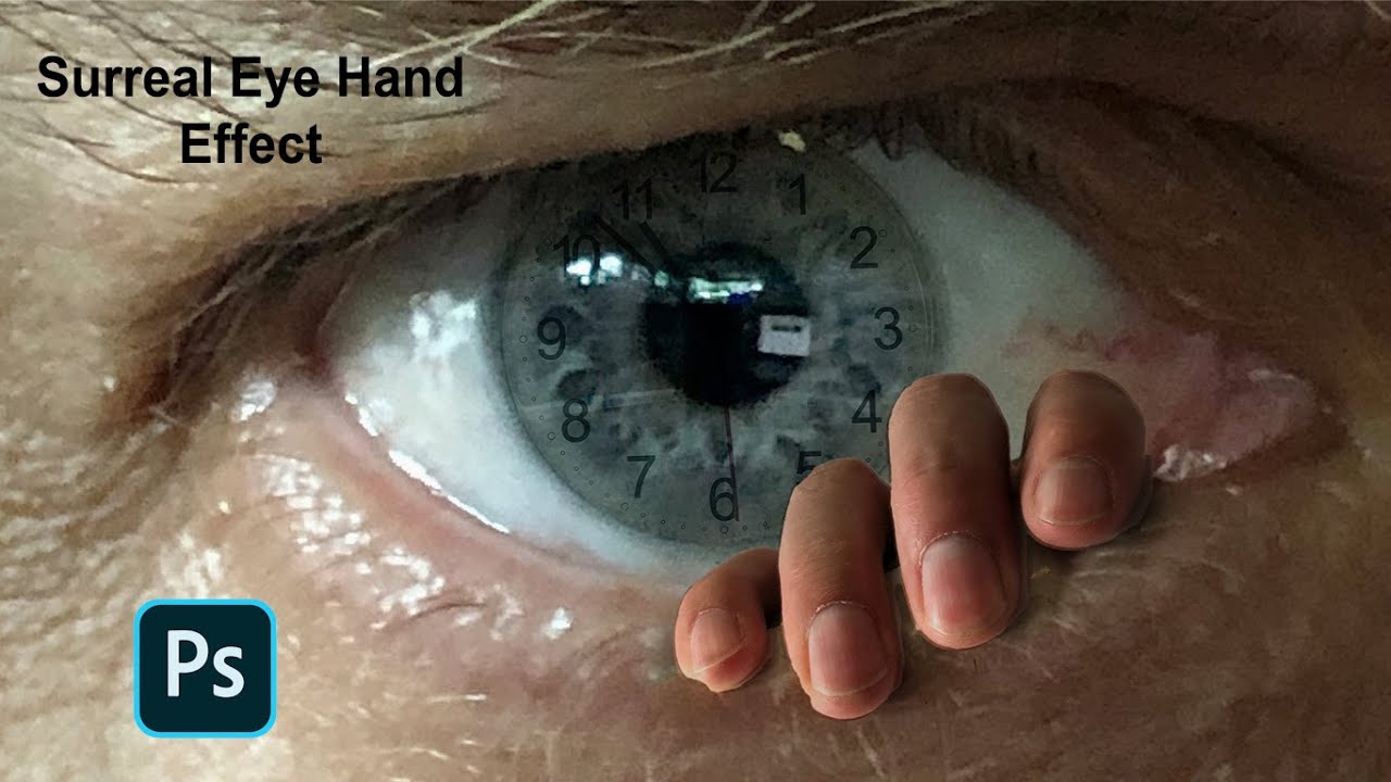 Surreal Eye Hand Effect in Photoshop - YouTube