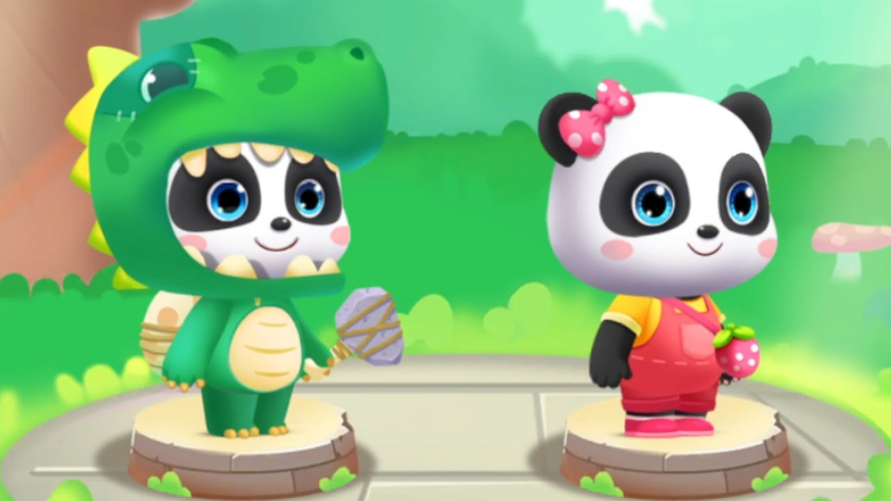 Baby Panda Crystal Adventure - Help Kiki to Collect Blue Crystals Parts ...