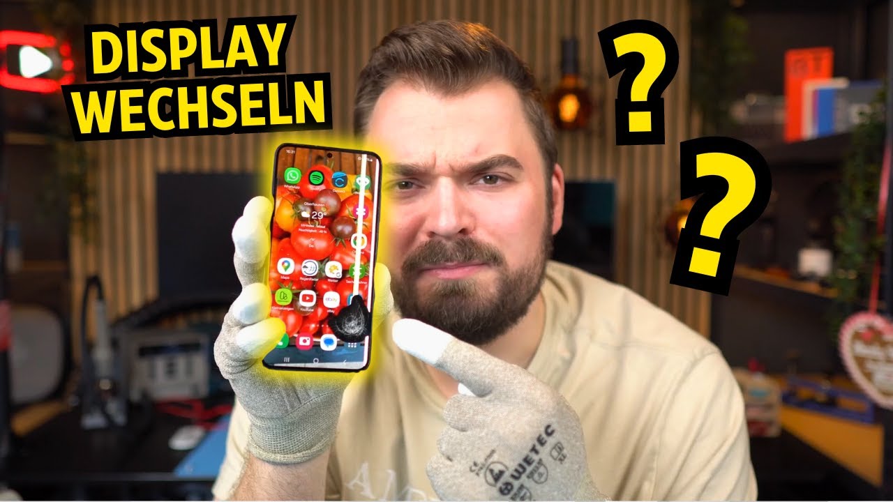 Display Tausch - Samsung Galaxy S23 - YouTube