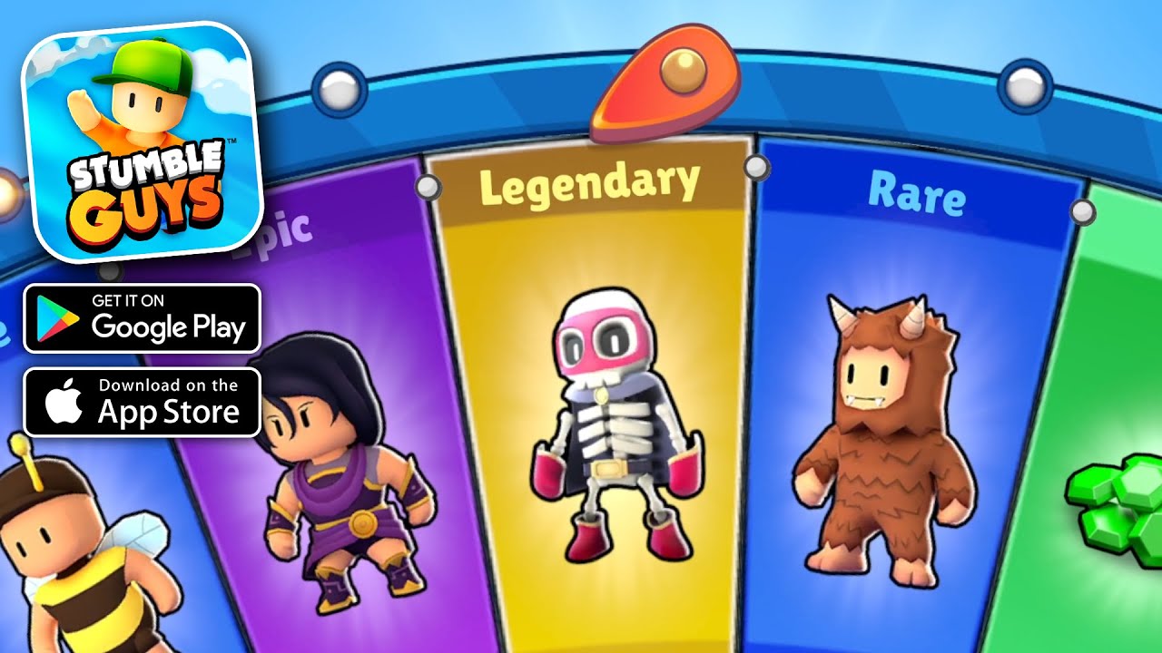 Stumble Guys - New Legendary Skin - Gameplay Walkthrough 353 (Android ...