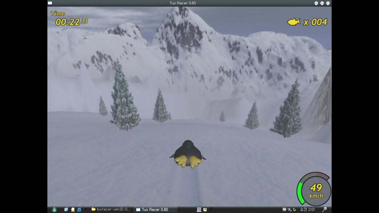 Tux Racer v0.60 (Windows game 2000) - YouTube