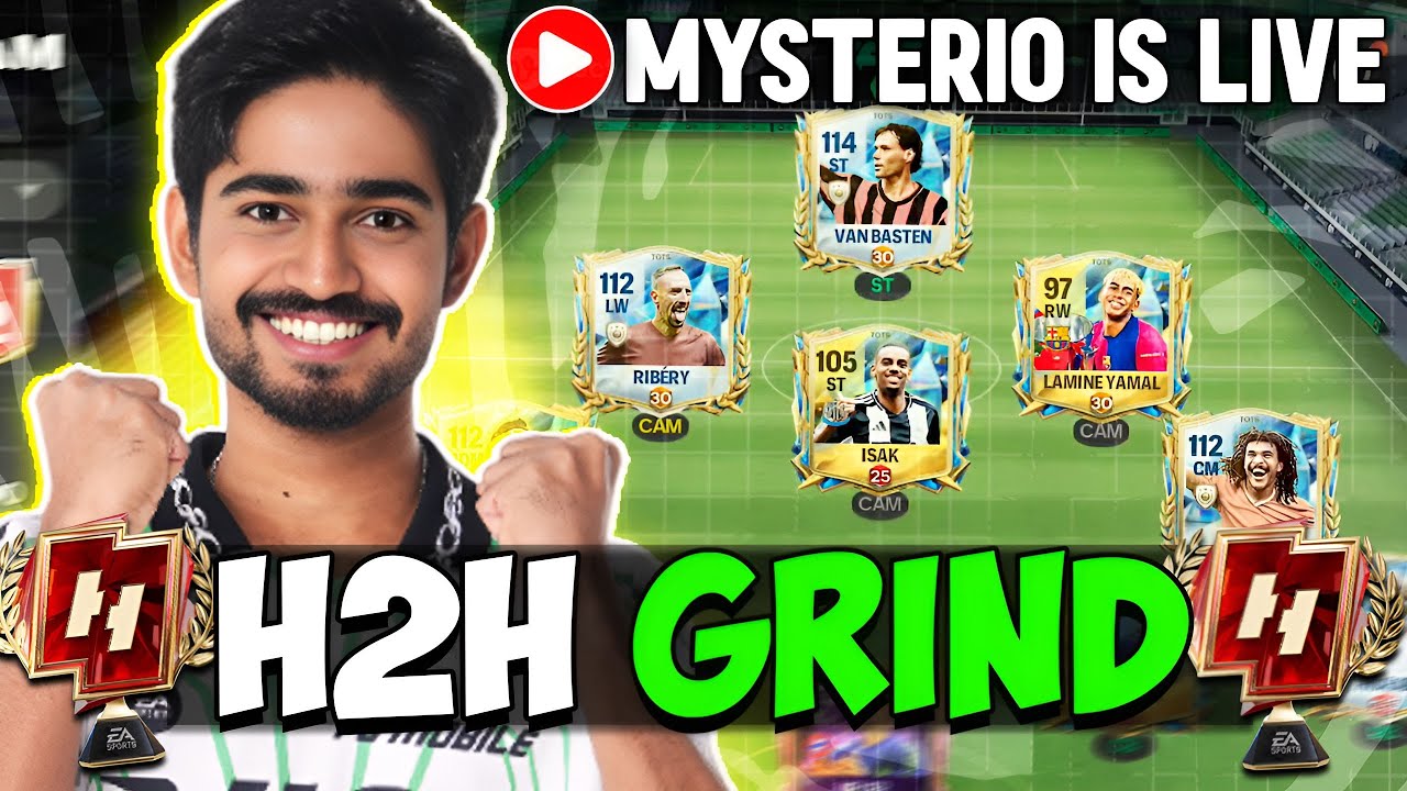 FC Mobile Live - Division Rivals Grind - De Mysterio - YouTube