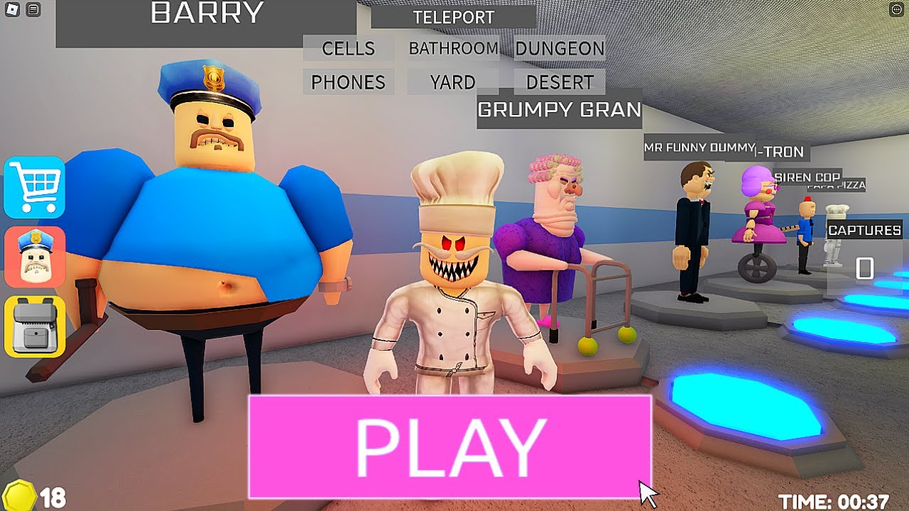 LIVE | PLAYING AS All NEW Barry MORPHS And USING POWERS - [NEW] ROBLOX ...