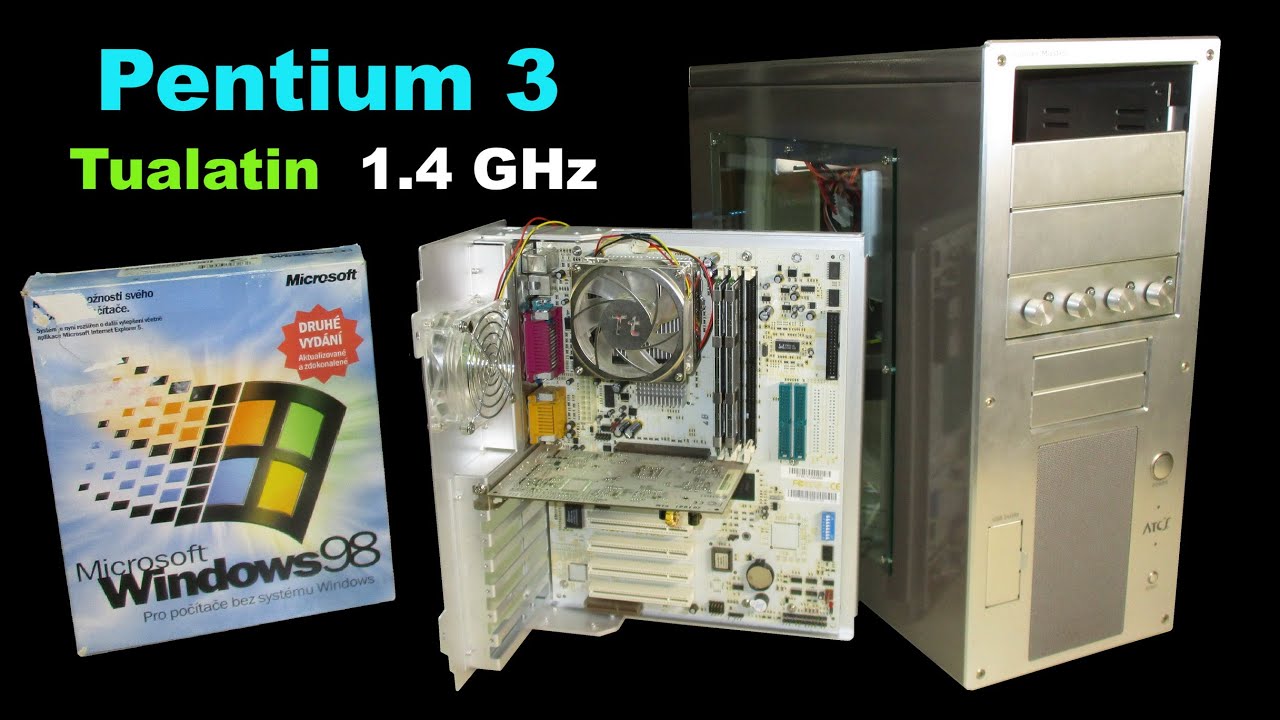 Pentium 3 Tualatin build in Cooler Master ATCS - RETRO Hardware - YouTube