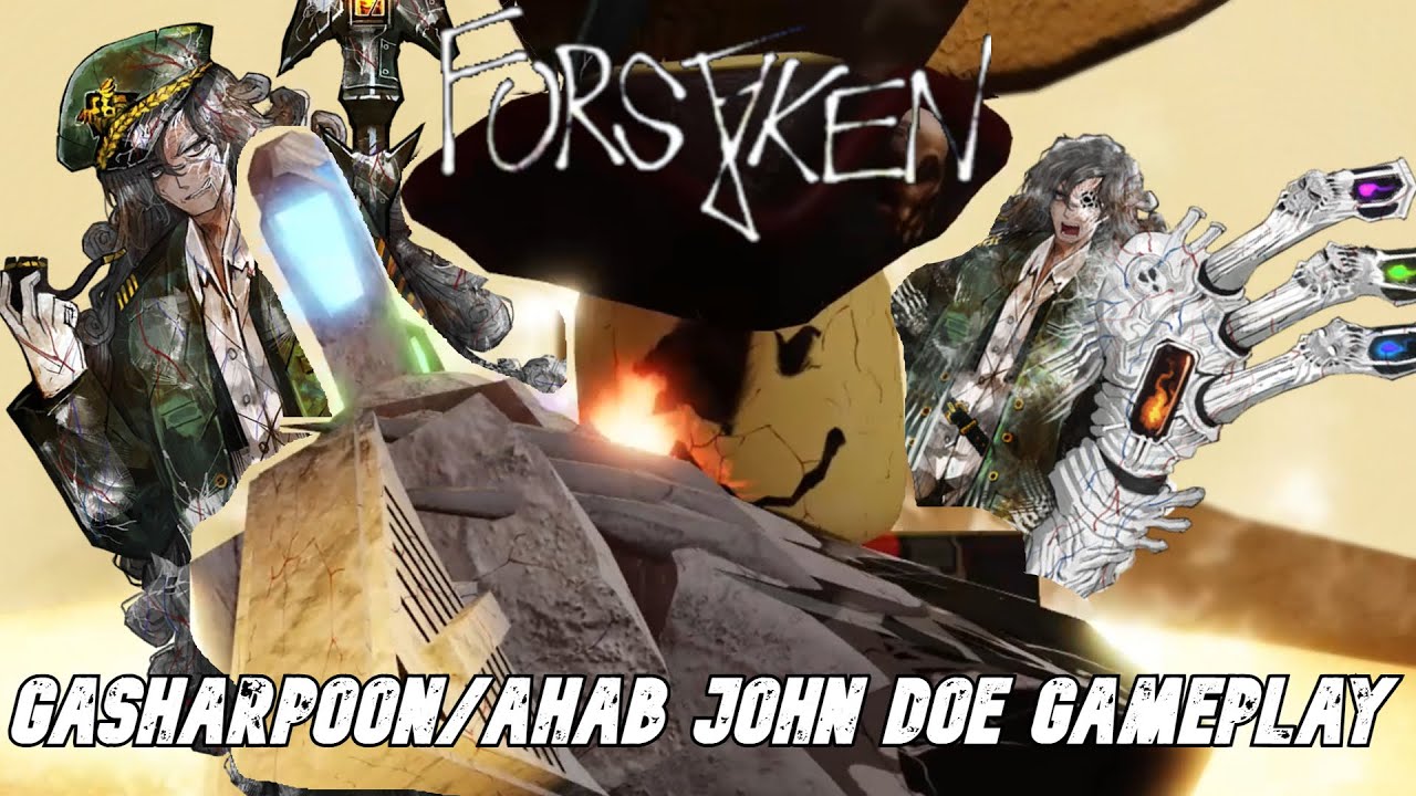 Forsaken: NEW GASHARPOON SKIN GAMEPLAY + VOICELINES [AHAB GAMEPLAY ...