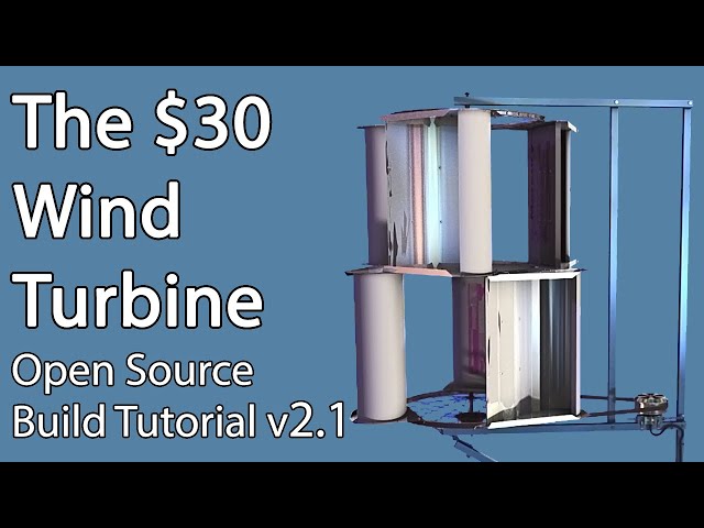 How To Build A Diy Savonius Wind Turbine The Green Optimistic