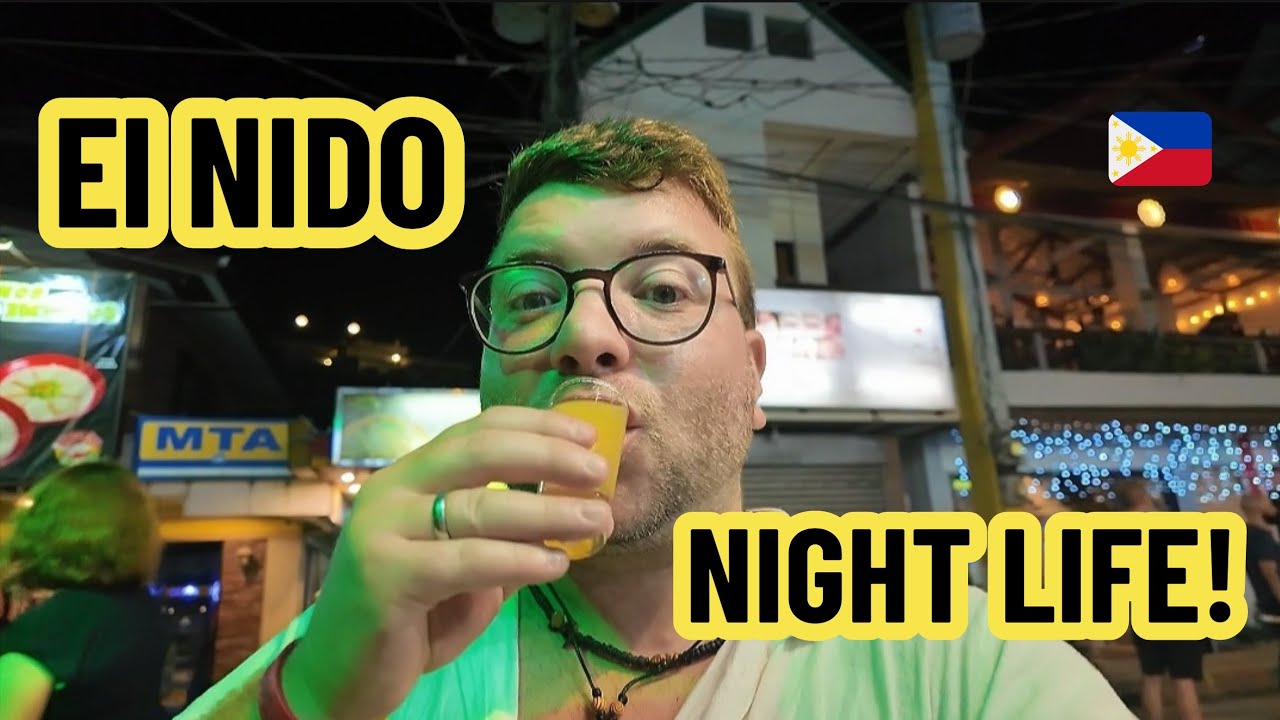 Exploring El Nido at Night - Philippines 🇵🇭 - YouTube