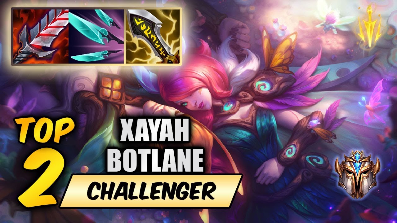 Wild Rift Xayah TOP 2 - S15 rank game + build - YouTube