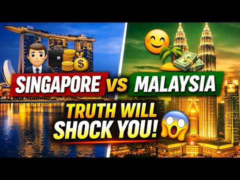 Singapore vs Malaysia Comparison | Cost of Living, Salary & Lifestyle | Truth Will Shock You..!!!