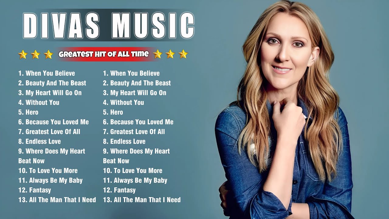Divas Music ~ Greatest Hits playlist Best Songs of World Divas - YouTube