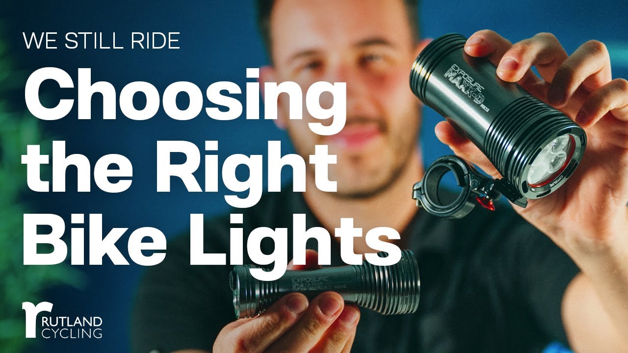 Choosing the Right Bike Lights | Rutland Cycling - YouTube