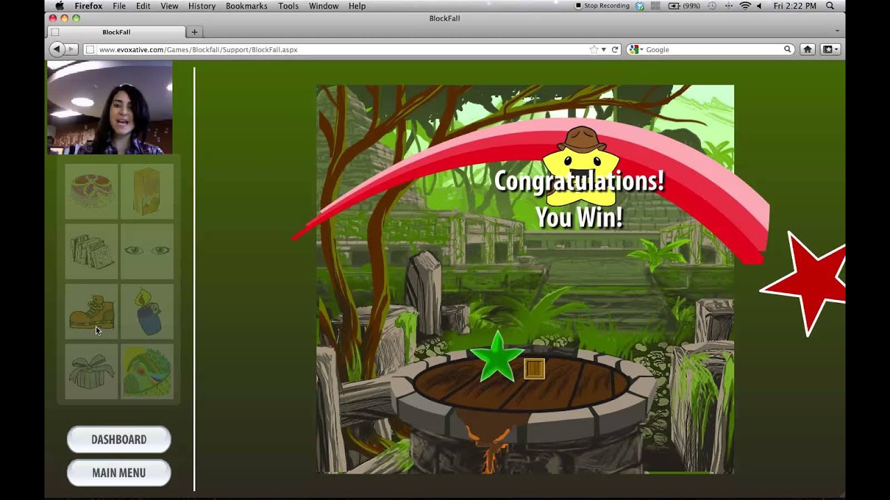 Blockfall ASHA video www.evoxative.com - YouTube