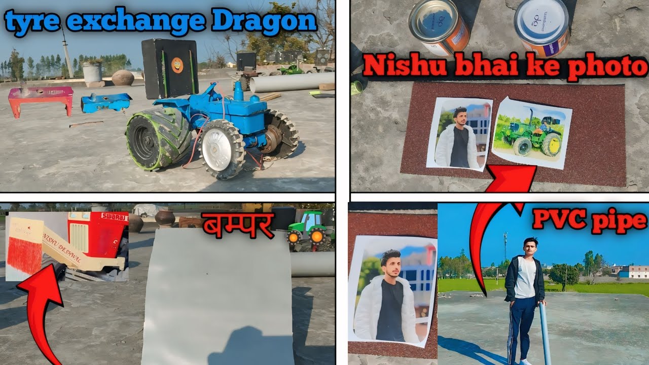 PVC pipe line market se aur Nishu bhai ke photo bhi lie tochan king ka ...