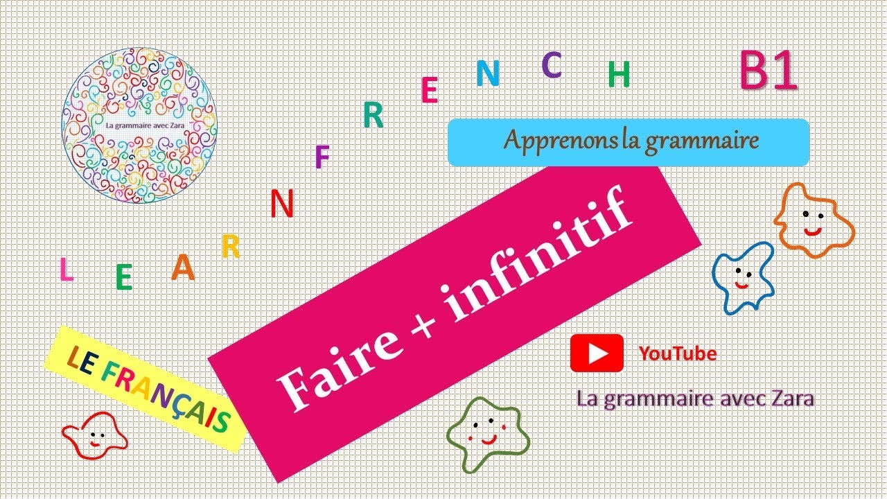 Faire + infinitif - B1 - La grammaire française - YouTube