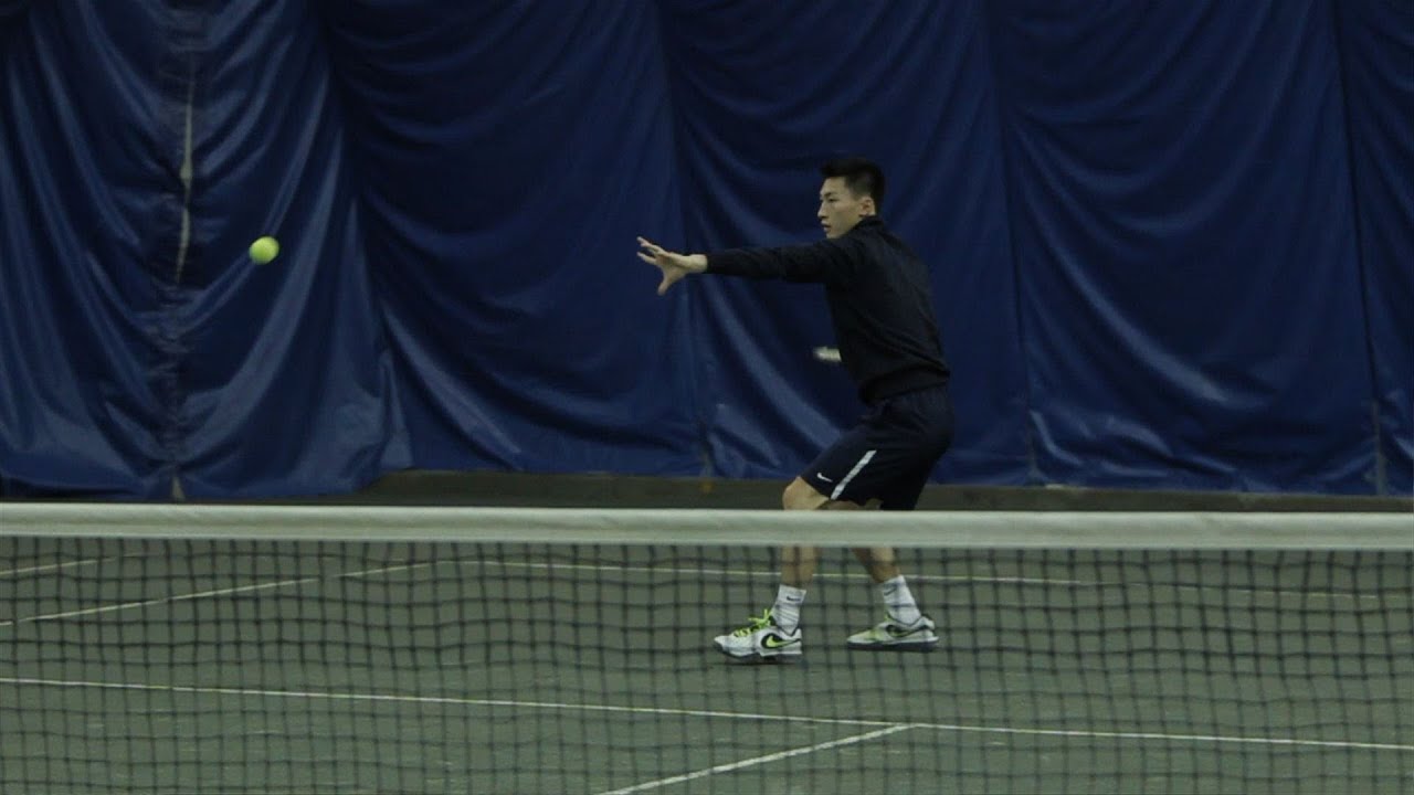 How to Hit a Tennis Ball with Topspin | Tennis Lessons - YouTube