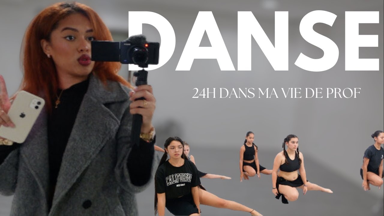 24H DANS MA VIE DE PROFESSEUR DE DANSE (cours, organisation..) 💗 - YouTube