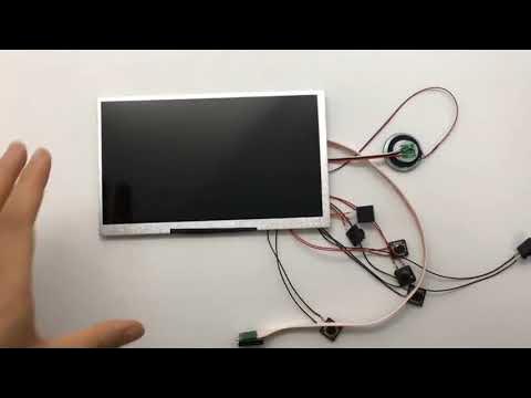 Custom DIY Video Module with 4.3 inch LCD Screen for Video Brochures ...
