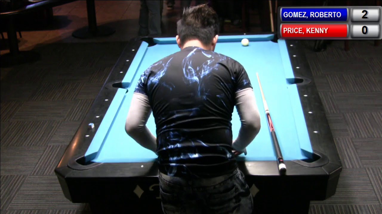 Match 3 Roberto Gomez vs Kenny Price , Big Tyme Billiards - YouTube