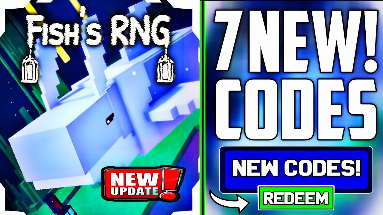 ALL NEW! FISH'S RNG ROBLOX CODES 2025 - FISH'S RNG CODES 2025 - YouTube