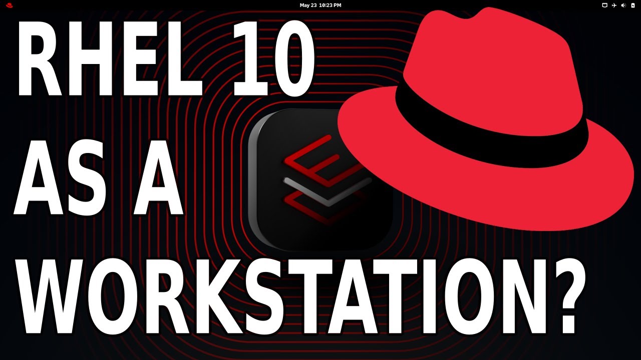 RHEL 10 as a Desktop OS? - YouTube