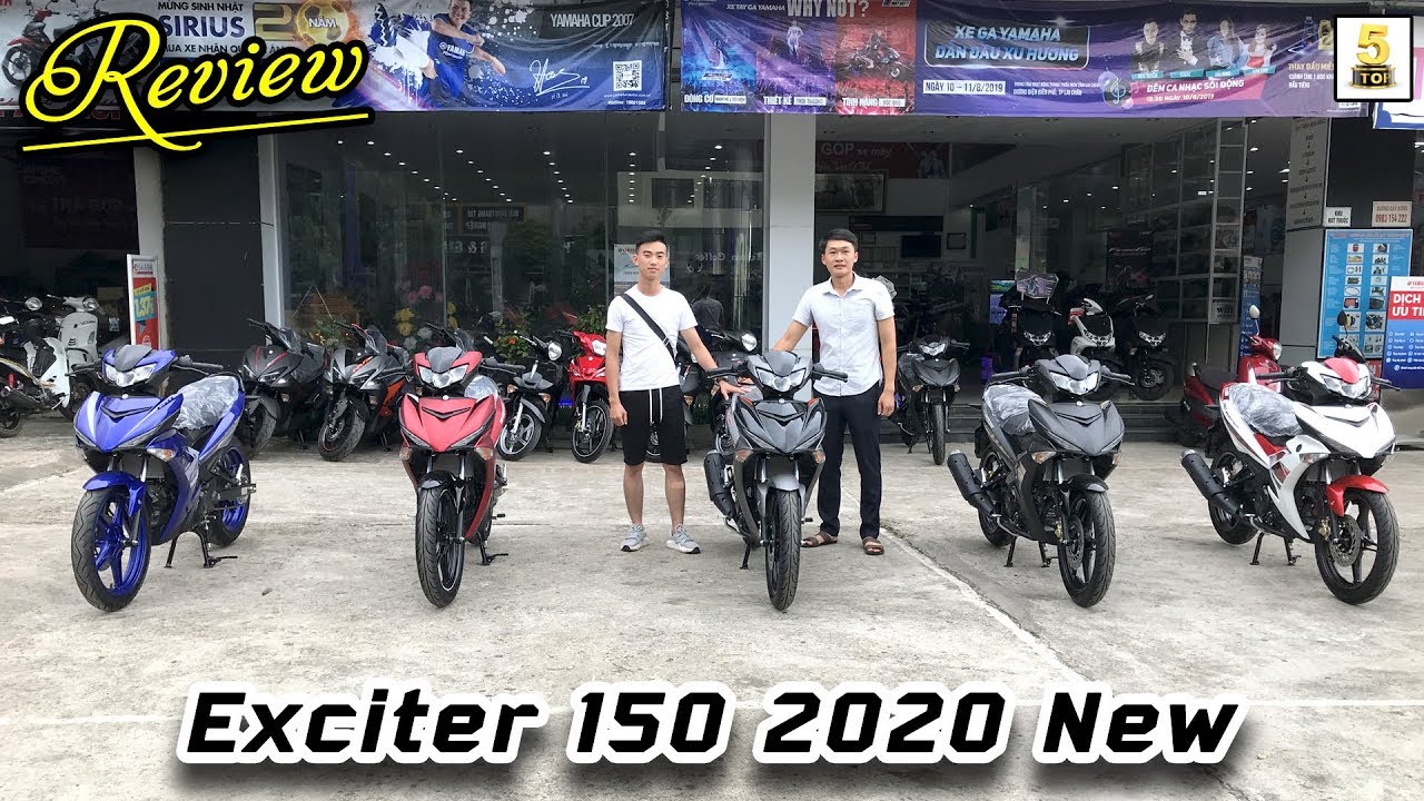 Yamaha Exciter 150 2020 màu mới ️ Quay cận cảnh, giá bán và trả góp xe ...