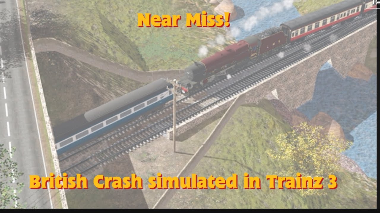 British Crash simulated in Trainz 3 - YouTube