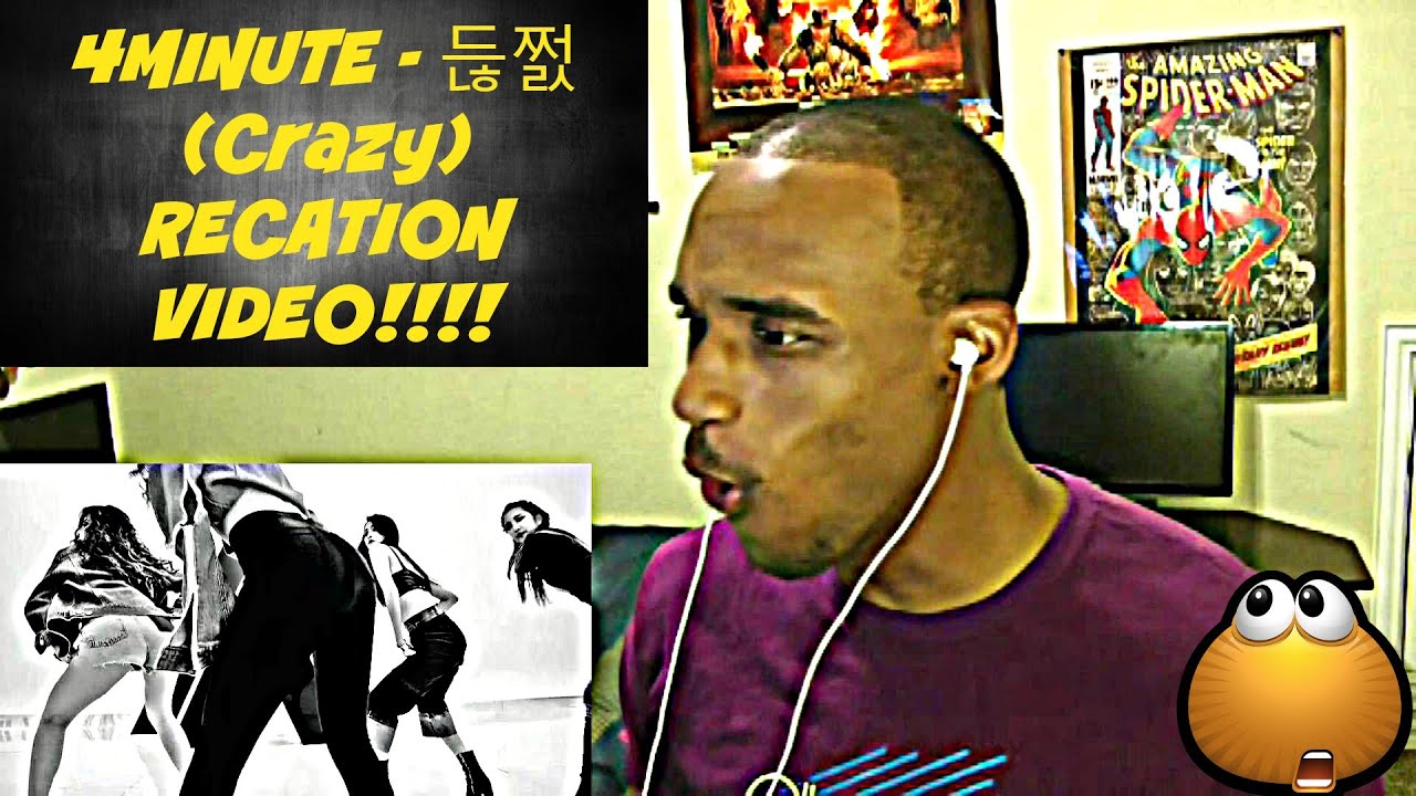 4MINUTE - 미쳐(Crazy) REACTION VIDEO!!!! - YouTube