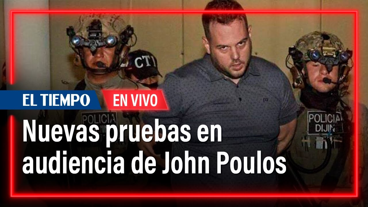 Sigue la audiencia de John Poulos I El Tiempo - YouTube
