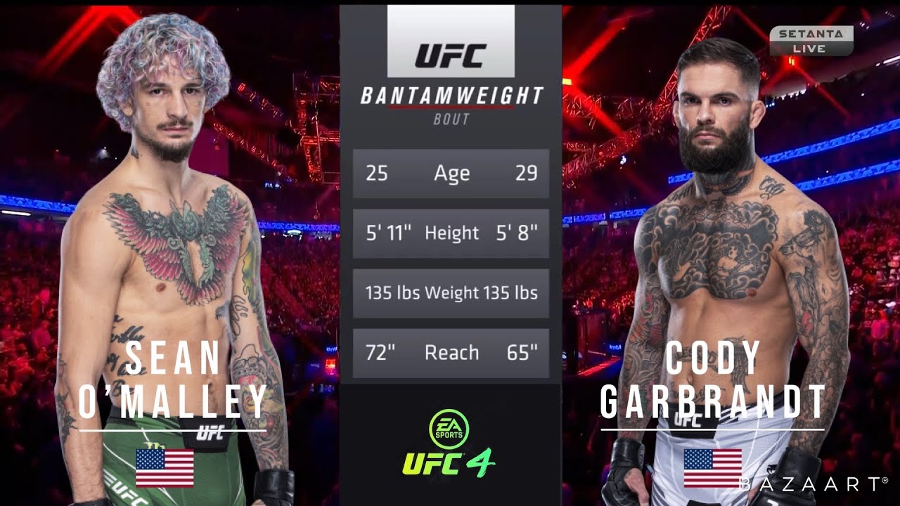 SEAN O'MALLEY VS CODY GARBRANDT FULL FIGHT UFC 269 - YouTube