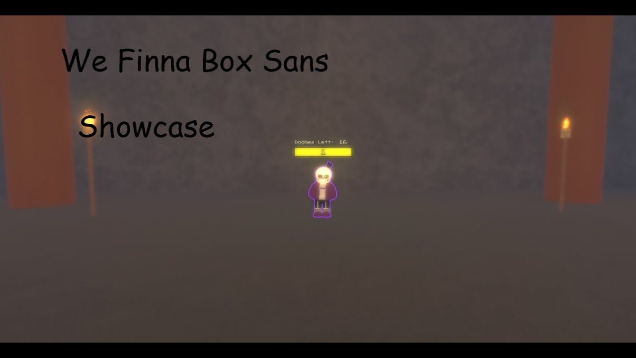 Undertale: Fortune Fighters || We finna box Sans showcase - YouTube