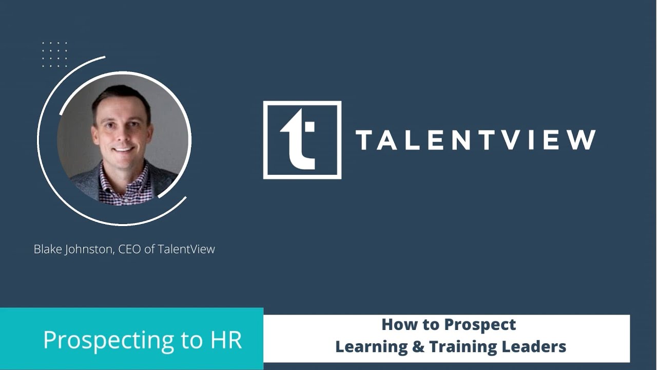 How to Prospect to Learning & Development Leaders - YouTube