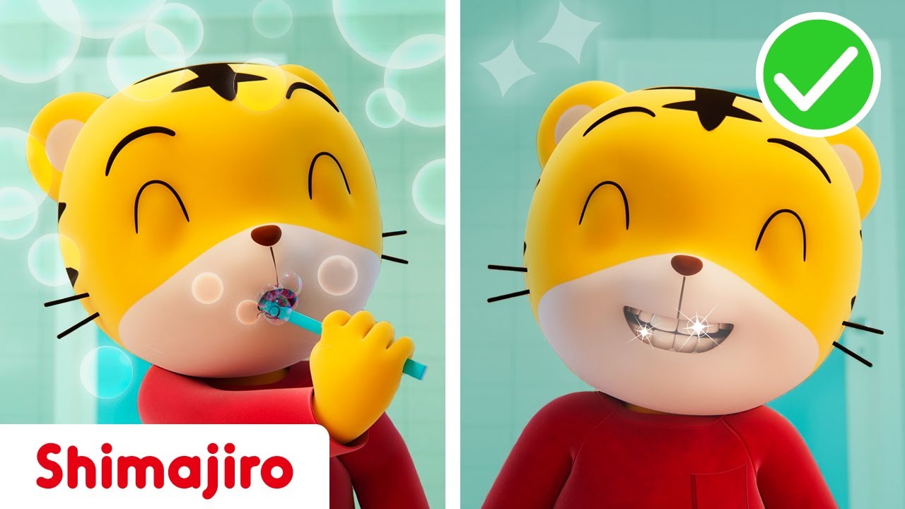 Good Habits for a happy body Song! - Shimajiro educational Nursery ...