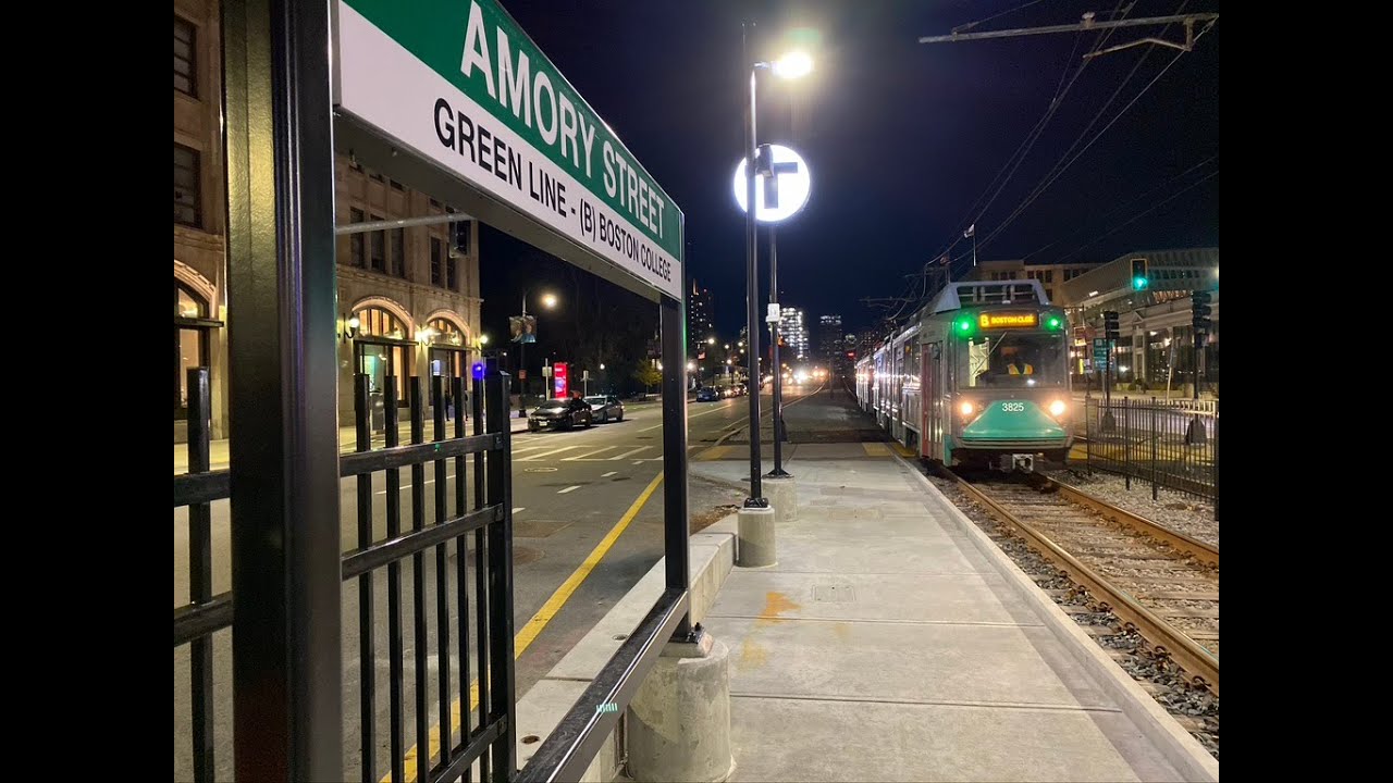 Opening Day of the MBTA Green Line B Consolidated Stations - Omriqui on ...