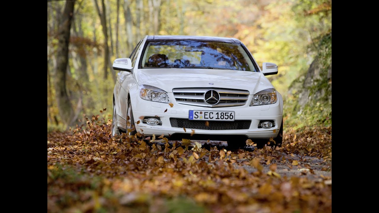 Mercedes-Benz safety on the road C-class w204 - YouTube