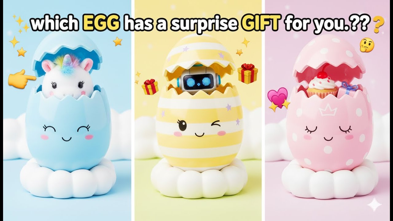 🔍 Mystery Egg Alert! 🥚 Guess the Egg with a Surprise Gift Inside! 🎁 🧠 ...