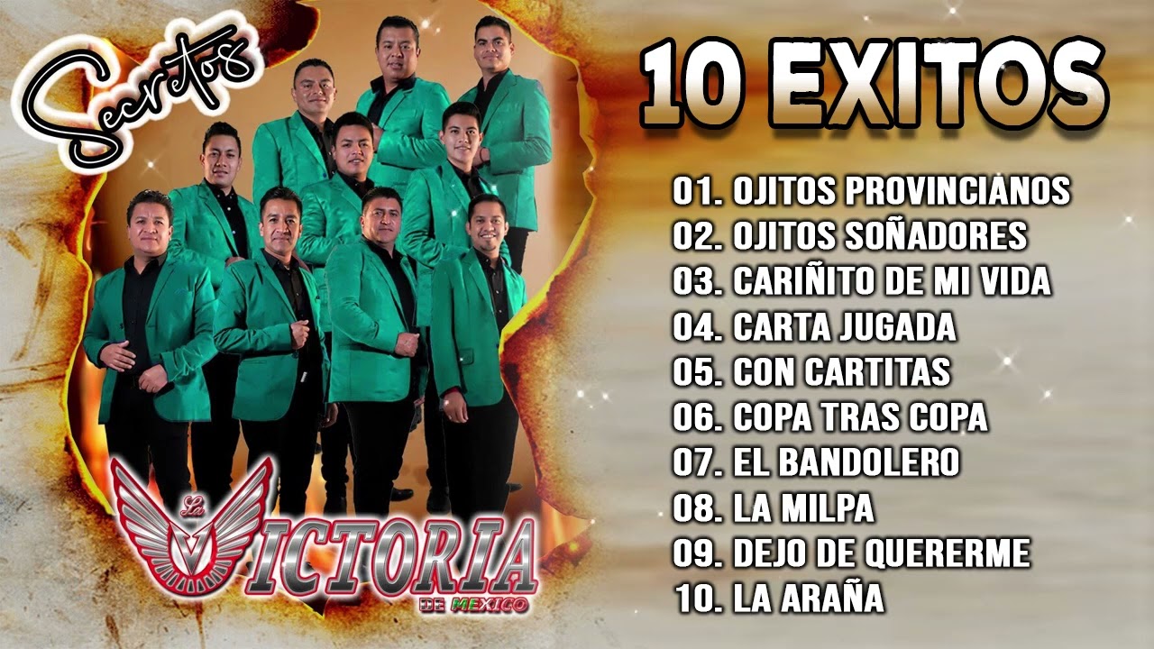 La Victoria de México 10 Exitos 🔊 Tierra Caliente Y Puras Rancheras ...