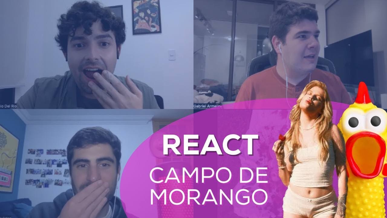 [REACT] Reagindo a Campo de Morango - Luísa Sonza - YouTube